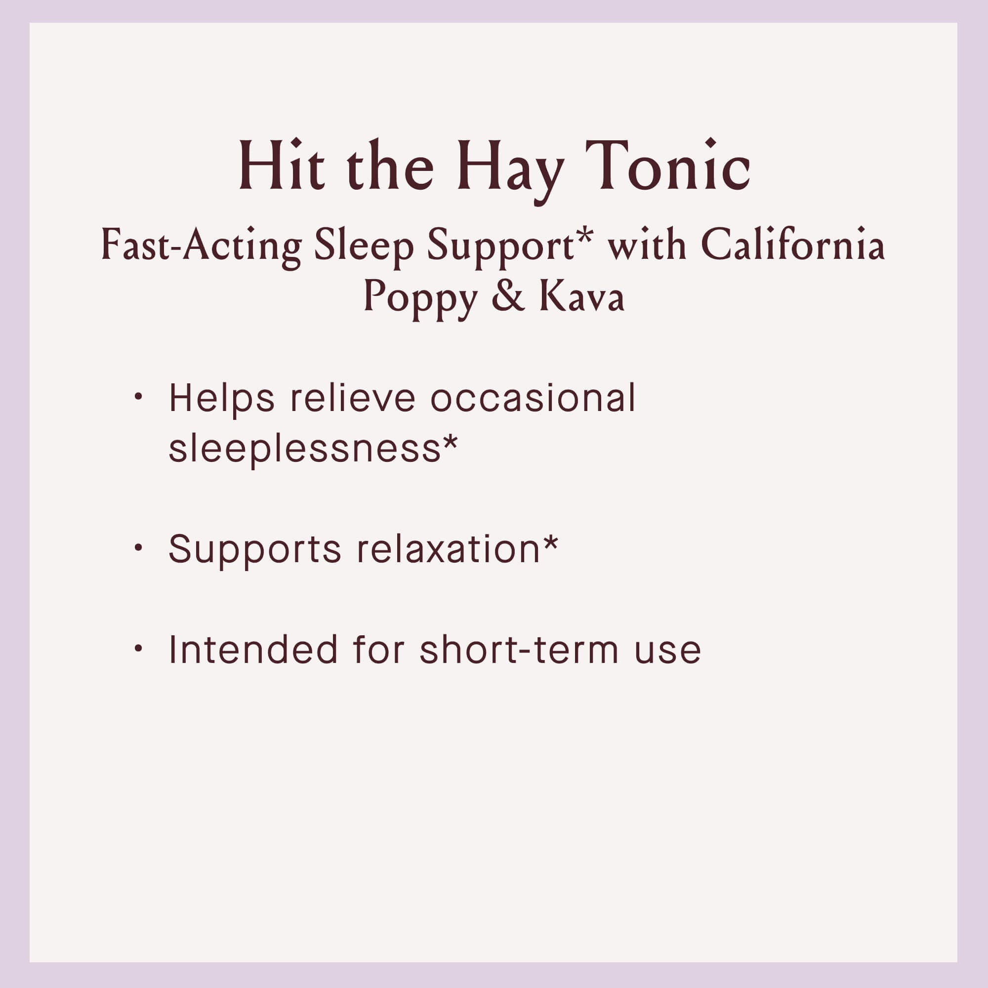 Hit the Hay - Urban Moonshine